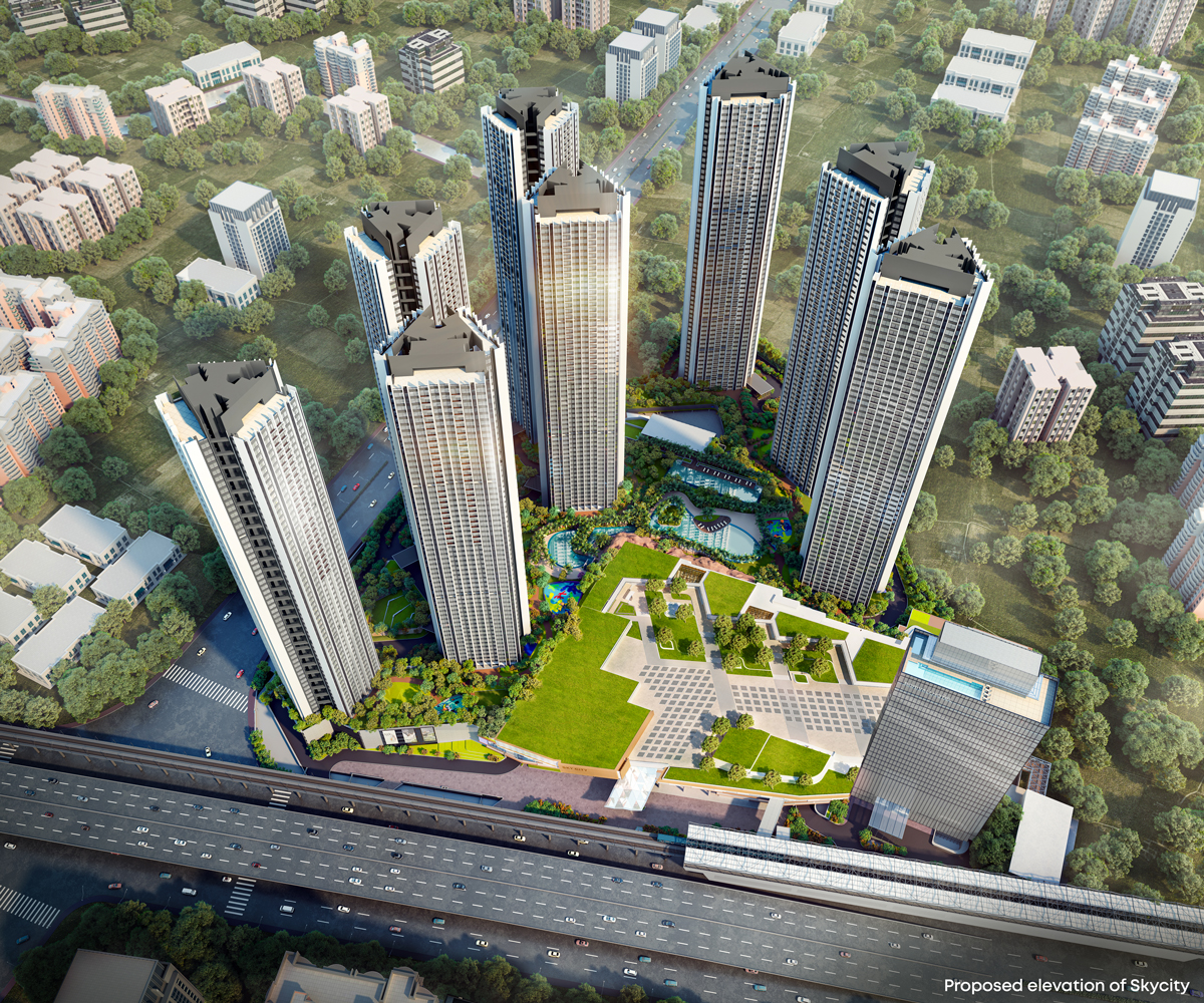 Sky City by Oberoi Realty, 5004, Borivali East, Mumbai | Price List ...